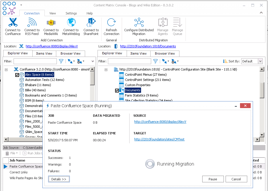 Metalogix Content Matrix – ADM Adria